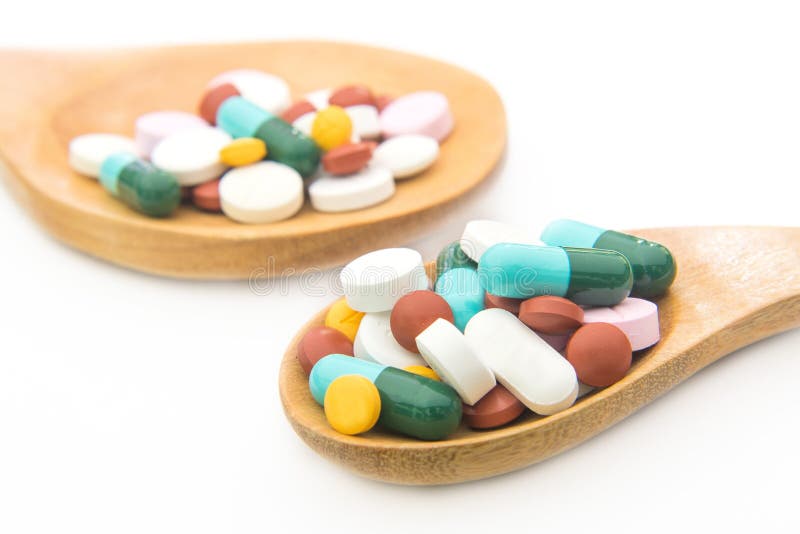 Various Tablets Pills for Different Therapy Stock Image - Image of ...