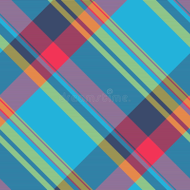 Various Textile Tartan Check, Rectangle Plaid Fabric Vector. Gift Paper ...