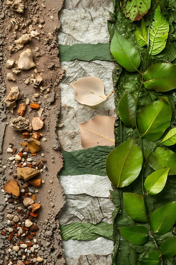 Various Textured Material Samples for Interior Design Stock Image ...