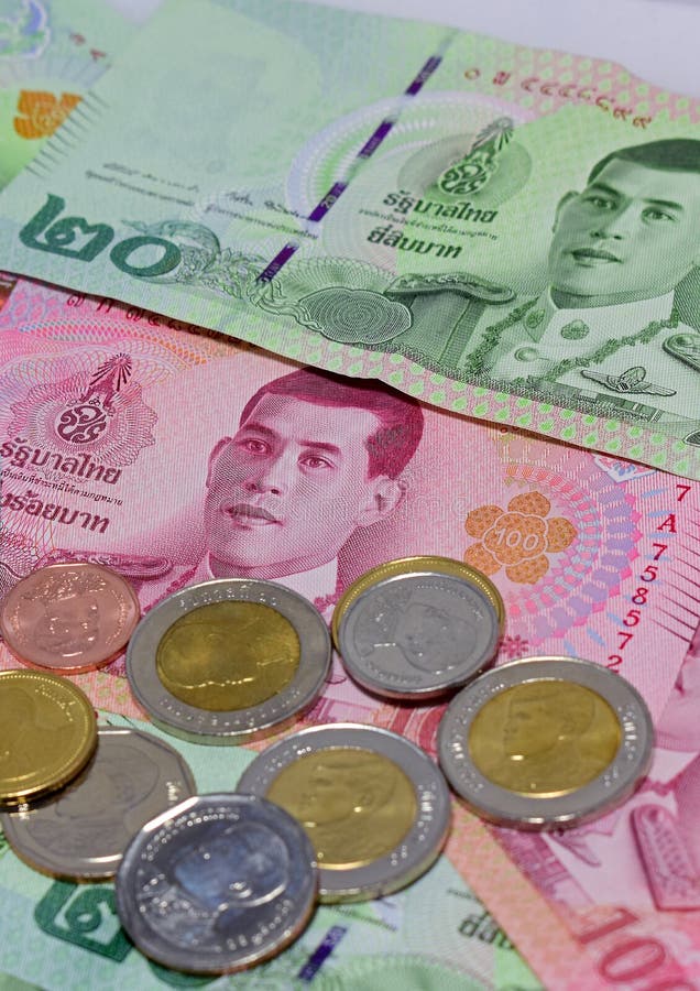 Various of Thai Bank Notes. Stock Photo - Image of baht, finance: 117213130