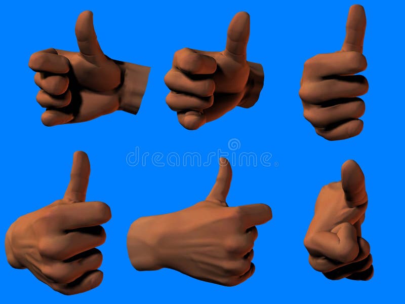 Various thumbs up stock illustration. Illustration of alive - 10861382