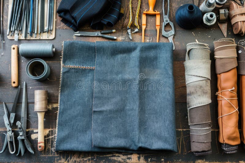 Various Tools Laid Out on a Table, Suitable for DIY Projects or ...