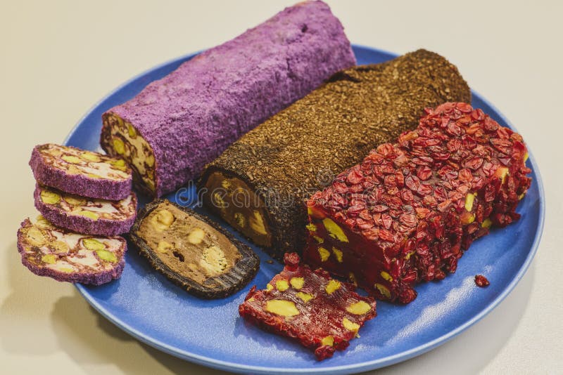 Various Traditional Turkish Sweets Stock Image - Image of traditional ...