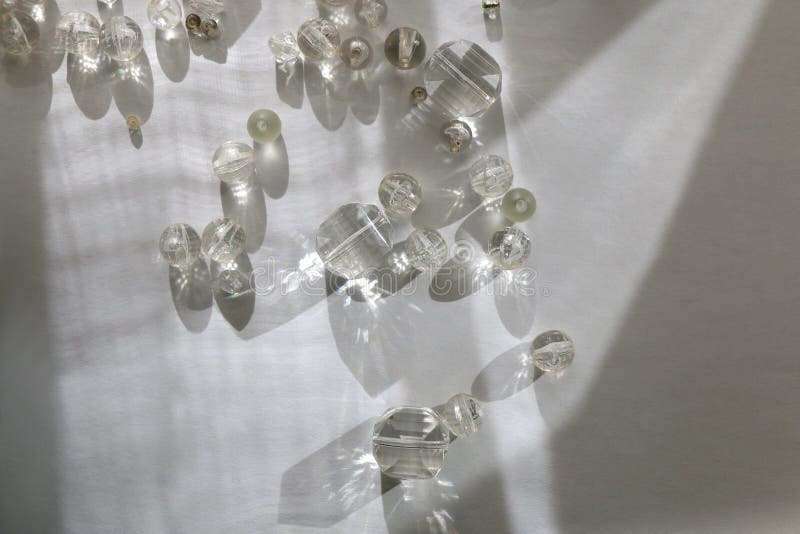 Transparent Beads stock image. Image of backdrop, beads - 241048643