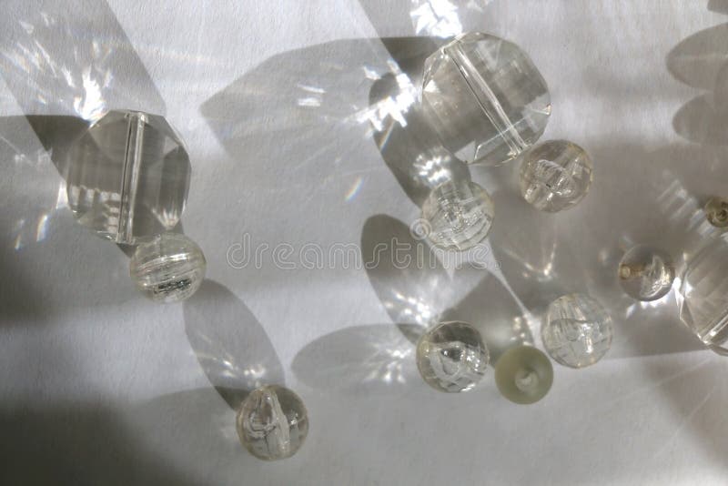 Transparent Beads stock image. Image of reflection, abstract - 241134297