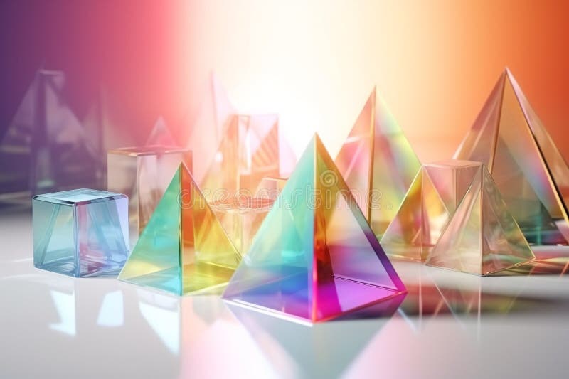 Spectrum Pyramids Stock Illustrations – 275 Spectrum Pyramids Stock ...