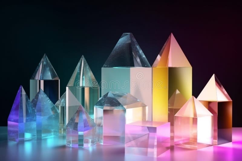 Spectrum Pyramids Stock Illustrations – 275 Spectrum Pyramids Stock ...