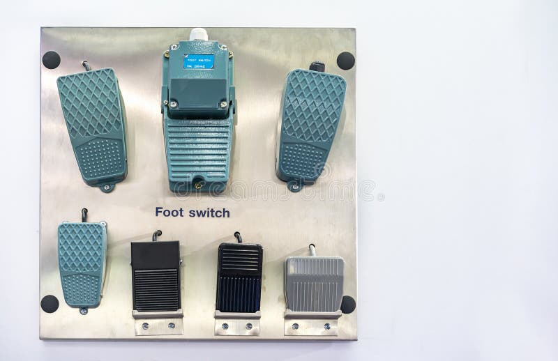 Various Type of Foot Switch Equipment for on Off Start Stop or Control ...