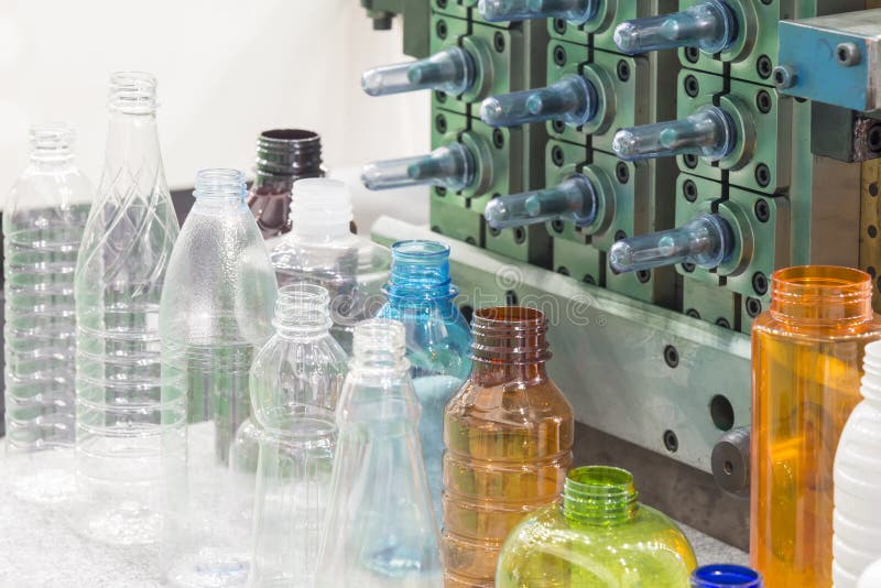 The Various Type Sample of Plastic Bottle Stock Photo - Image of ...