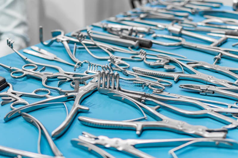 Surgical instruments stock photo. Image of group, medical - 19546826