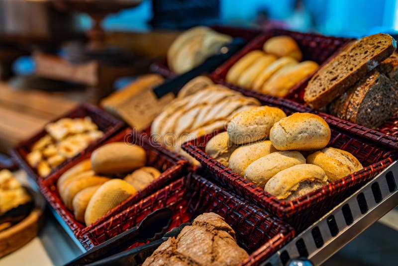 Various Types of Bakery Products Stock Image - Image of product, meal ...