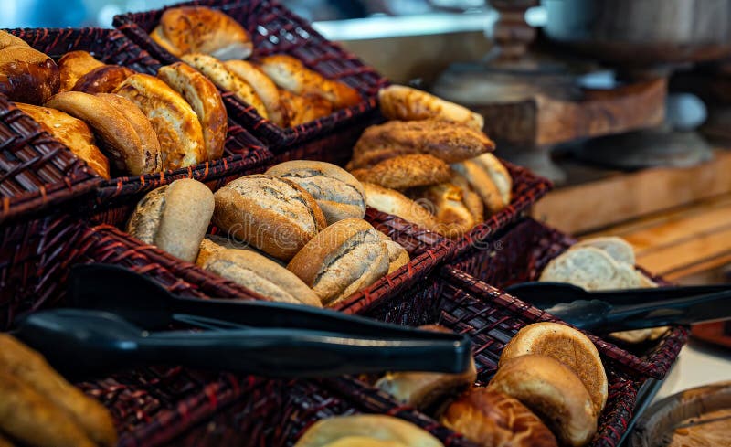 Various Types of Bakery Products Stock Photo - Image of fresh, food ...