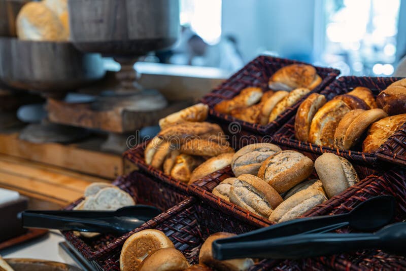 Various Types of Bakery Products Stock Image - Image of nutrition ...