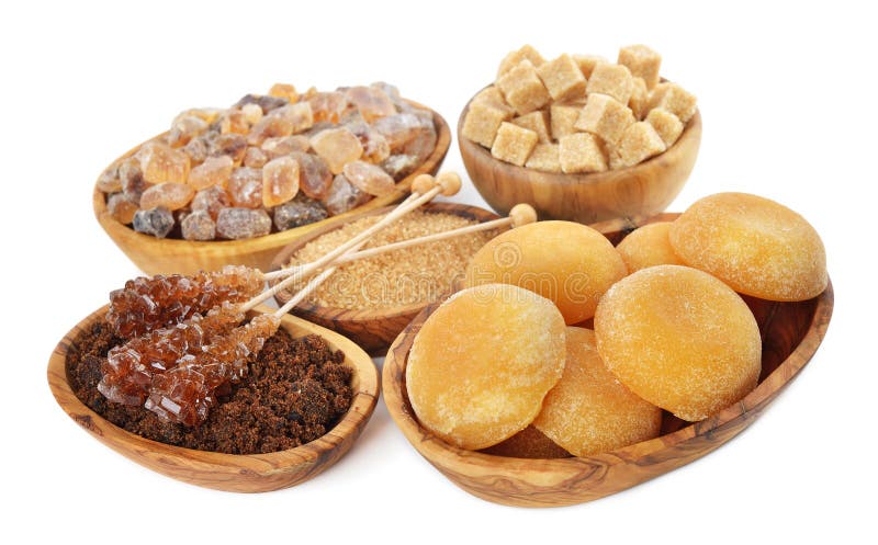 Various Types of Brown Sugar Stock Image - Image of food, pieces: 164336233