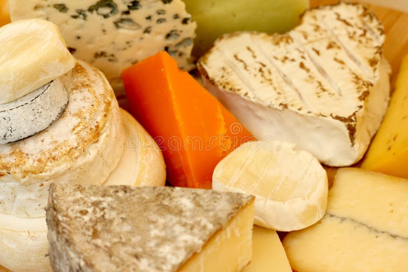 Various types of cheese stock photo. Image of cottage - 40573472