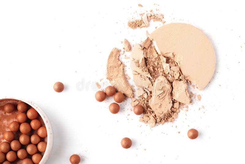 Various Types of Cosmetic Powder Stock Image - Image of color, fashion ...