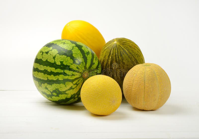 Ripe melon varieties stock photo. Image of honeydew - 106915732
