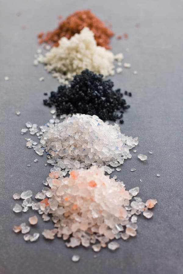 Various types of salt stock image. Image of drink, bretagne - 26454111