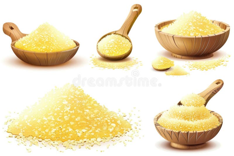 Various Types of Sugar in a Bowl, Ideal for Food and Cooking Concepts ...