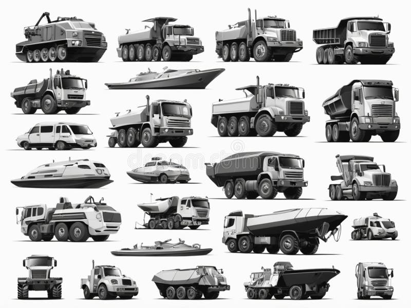 Land Transportation Stock Illustrations – 62,561 Land Transportation ...
