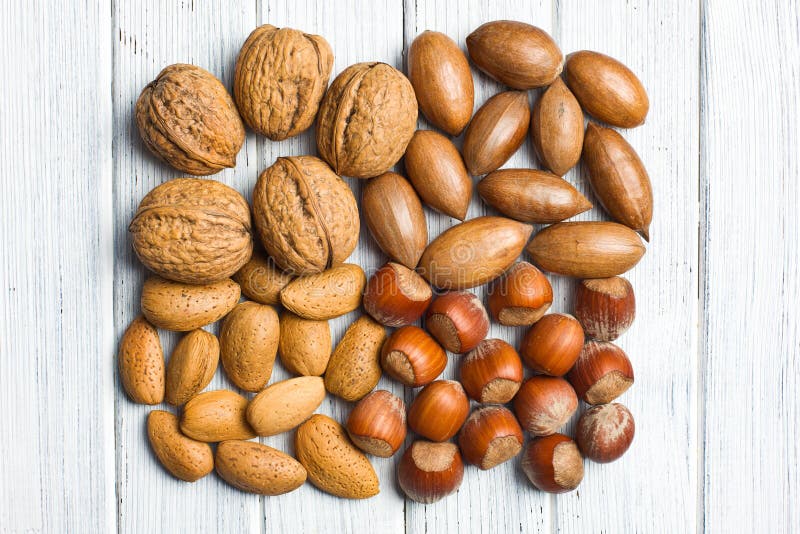 Various unpeeled nuts stock photo. Image of nature, shell - 31462854