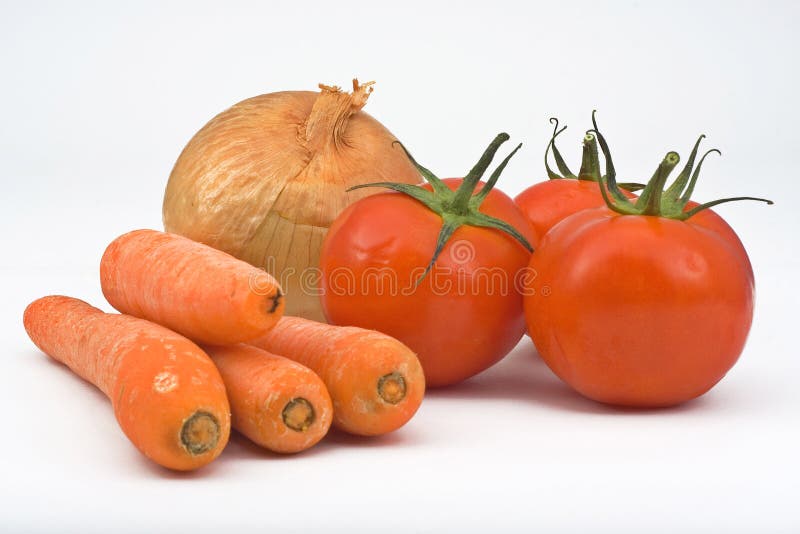 Various Vegetable isolated stock image. Image of salad - 6288821