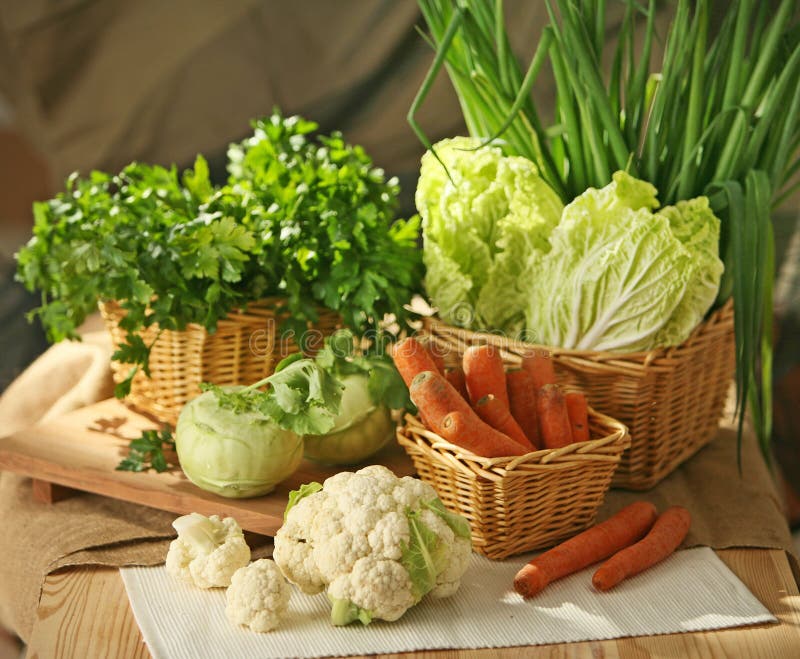 Various vegetables stock photo. Image of carrots, basket - 24107058