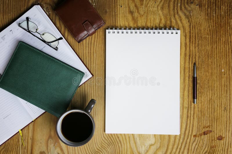 Table Write Hand Office View Stock Photo - Image of paperwork, desk ...