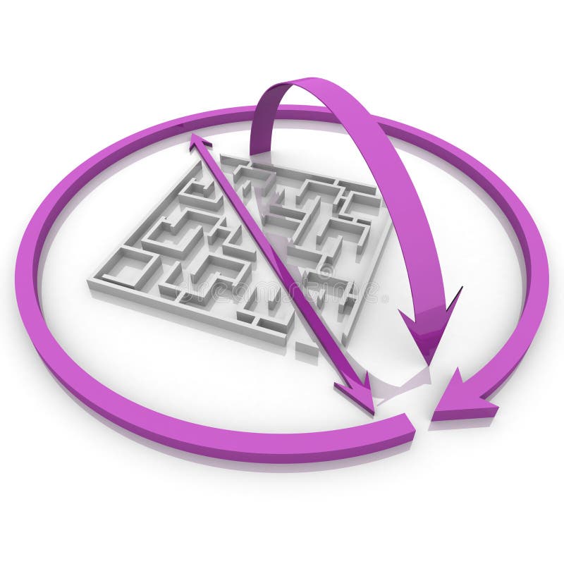 Various ways stock illustration. Illustration of conceptual - 19856170