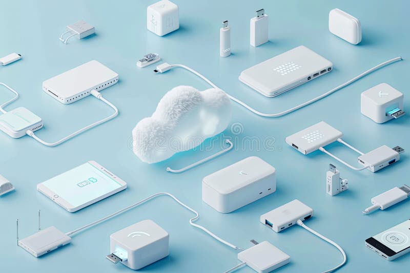Exploring Advanced White Cloud Storage Systems with USB Connections and ...