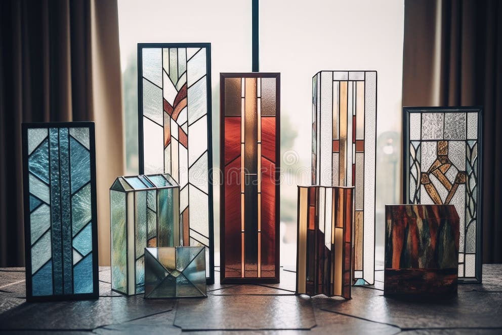 Various Window Glass Options Displayed for Replacement Stock ...