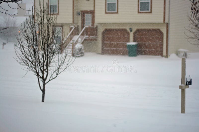 Various Winter Scenes Outdoors, Ohio Stock Image - Image of chilly ...
