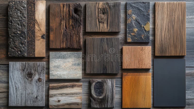 Various Wood Floor Samples Showcasing Different Textures and Finishes ...