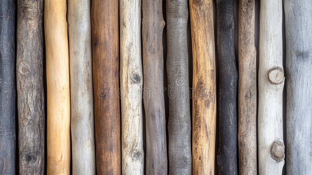 Various Wooden Sticks Background Texture High Quality Image Stock ...