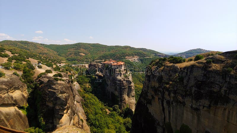Varlaam Monastery in Meteora Stock Photo - Image of hellas, ellada ...