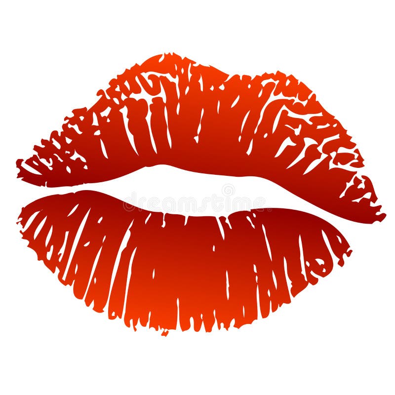 Varm kyss vektor illustrationer. Illustration av kvinna - 1679151