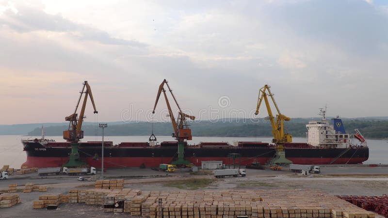 Cranes Loading Ship Stock Footage & Videos - 3,351 Stock Videos