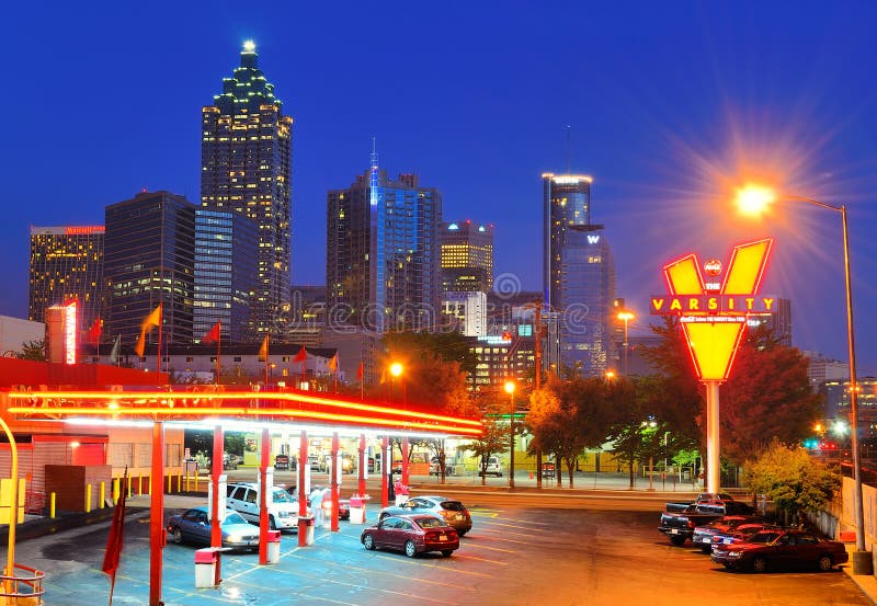 The Varsity in Atlanta, Georgia Editorial Photo - Image of drive, south ...