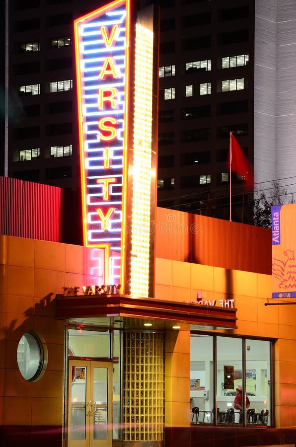 The Varsity in Atlanta, Georgia Editorial Photo - Image of drive, south ...