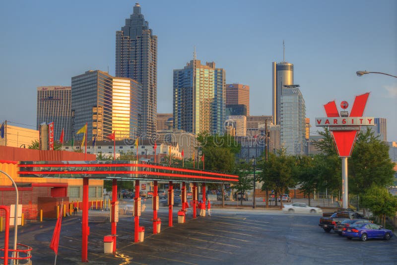 The Varsity in Atlanta, Georgia Editorial Photo - Image of drive, south ...