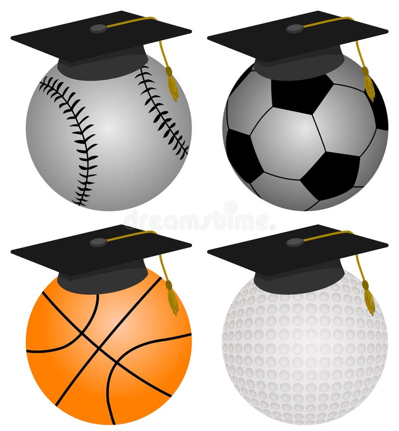 Varsity graduate stock illustration. Illustration of baseball - 22307609