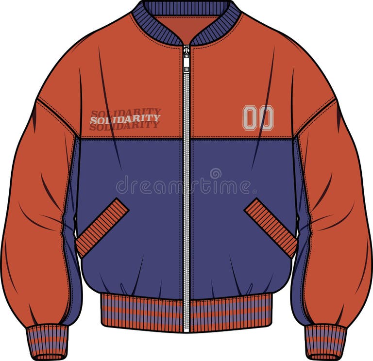 Letterman Jackets Stock Illustrations – 140 Letterman Jackets Stock ...