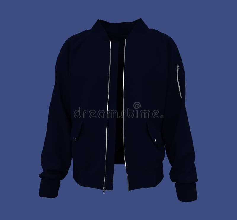 Varsity Jacket Mockup Front Side Back Views Stock Illustrations – 100 ...