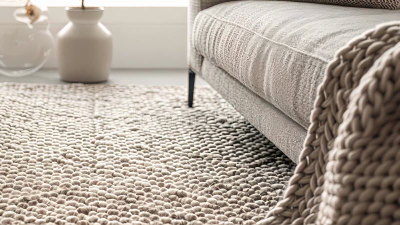 The Varying Thickness of the Braids Gives the Rug a Subtle Undulating ...