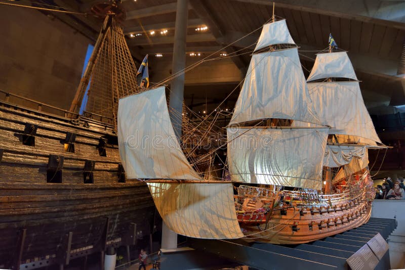 Vasa boat editorial image. Image of famous, vasa, vessel - 15173260