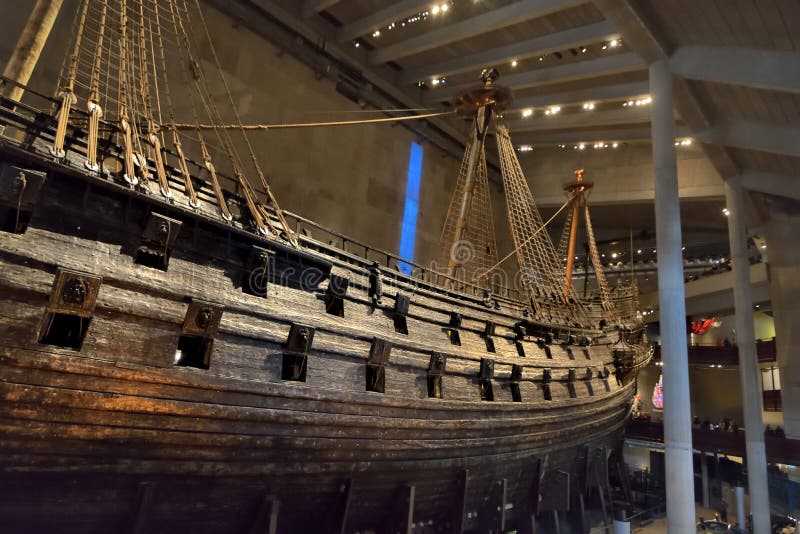 Vasa boat editorial photo. Image of famous, europe, vessel - 93836101
