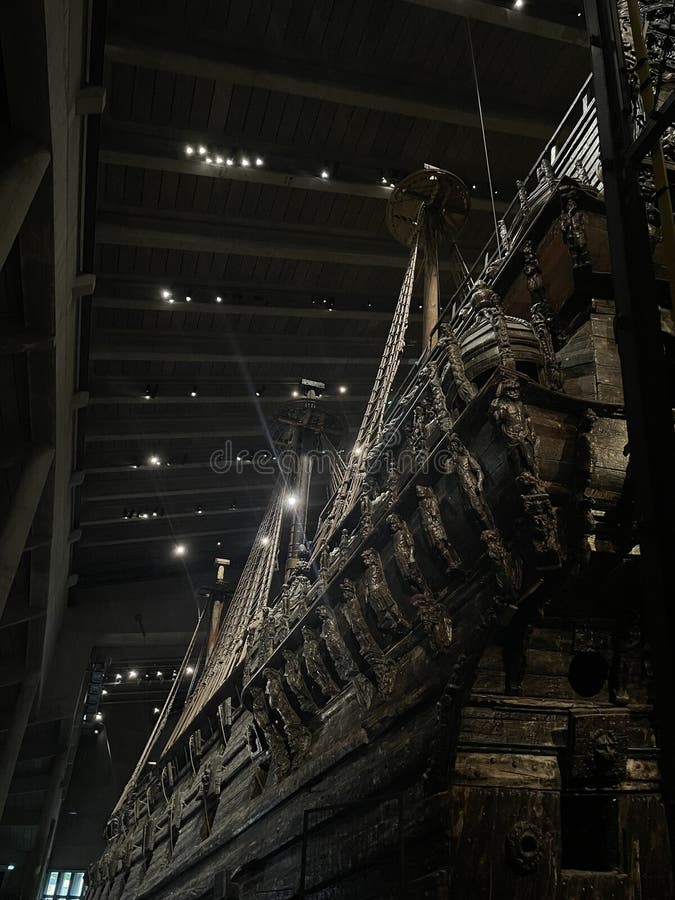 Vasa ship Stockholm editorial photo. Image of vasa, museum - 329983831