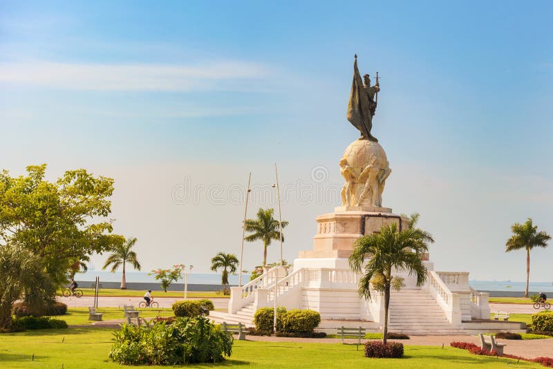 Vasco Nunez De Balboa Monument Panama-Stadt, Republik Panama ... Vasco Nunez De Balboa Monument Panama-Stadt, Republik Panama ...