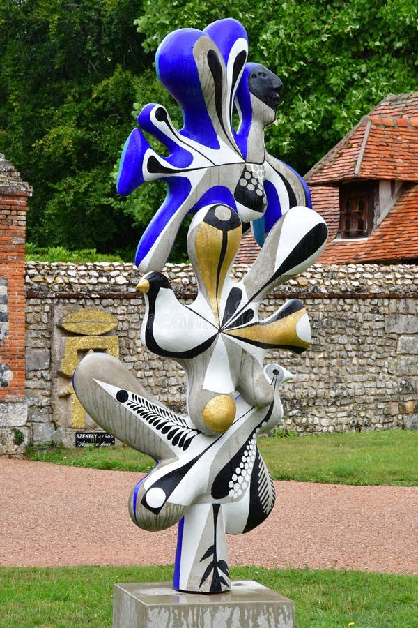 Vascoeuil, France - August 14 2020 : the Castle of Michelet Editorial ...