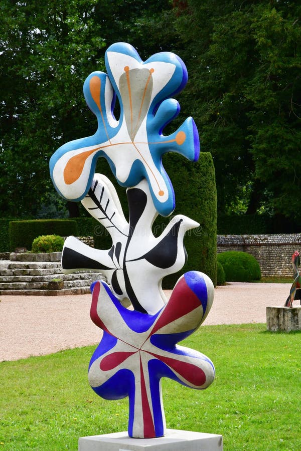 Vascoeuil, France - August 14 2020 : the Castle of Michelet Editorial ...